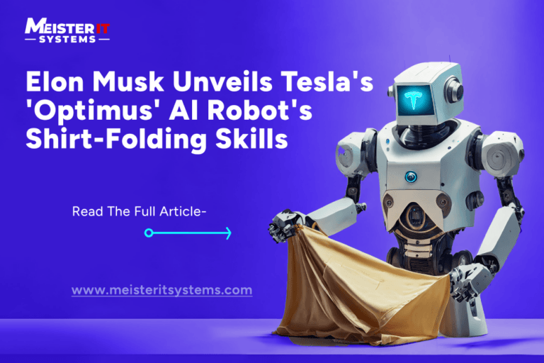 Elon Musk Unveils Tesla's Optimus AI Robot's Shirt-Folding Skills